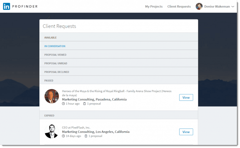 LinkedIn ProFinder Gives a Boost to Freelancers