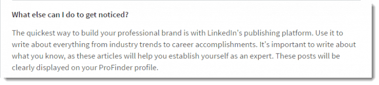LinkedIn ProFinder Gives a Boost to Freelancers