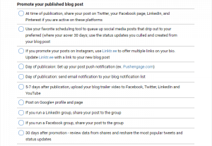 Want More Traffic? 27 Steps to Promote Your Blog Posts [Checklist]